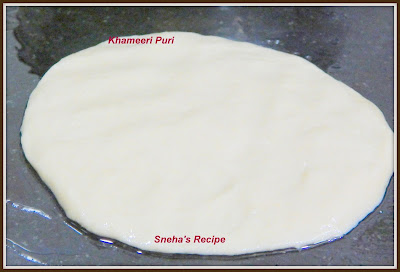 Khameeri Puri #BreadBakers - Sneha's Recipe