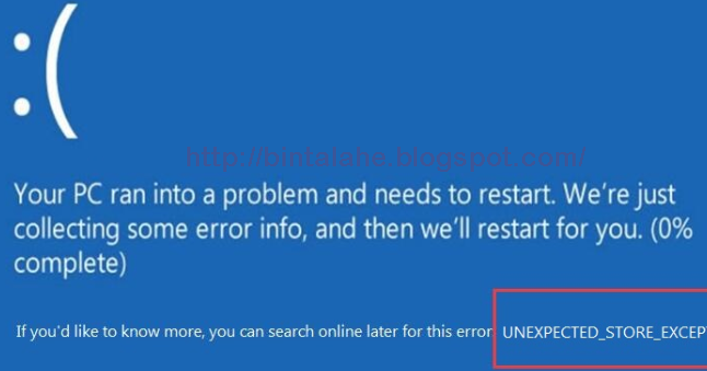 5 Cara Mengatasi Unexpected Store Exception di Windows 10 dan Windows ...