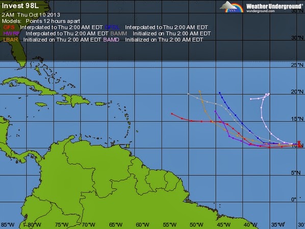 Roatan Weather: Cold Front Remnants Reach the W. Caribbean Sea...Rainy ...