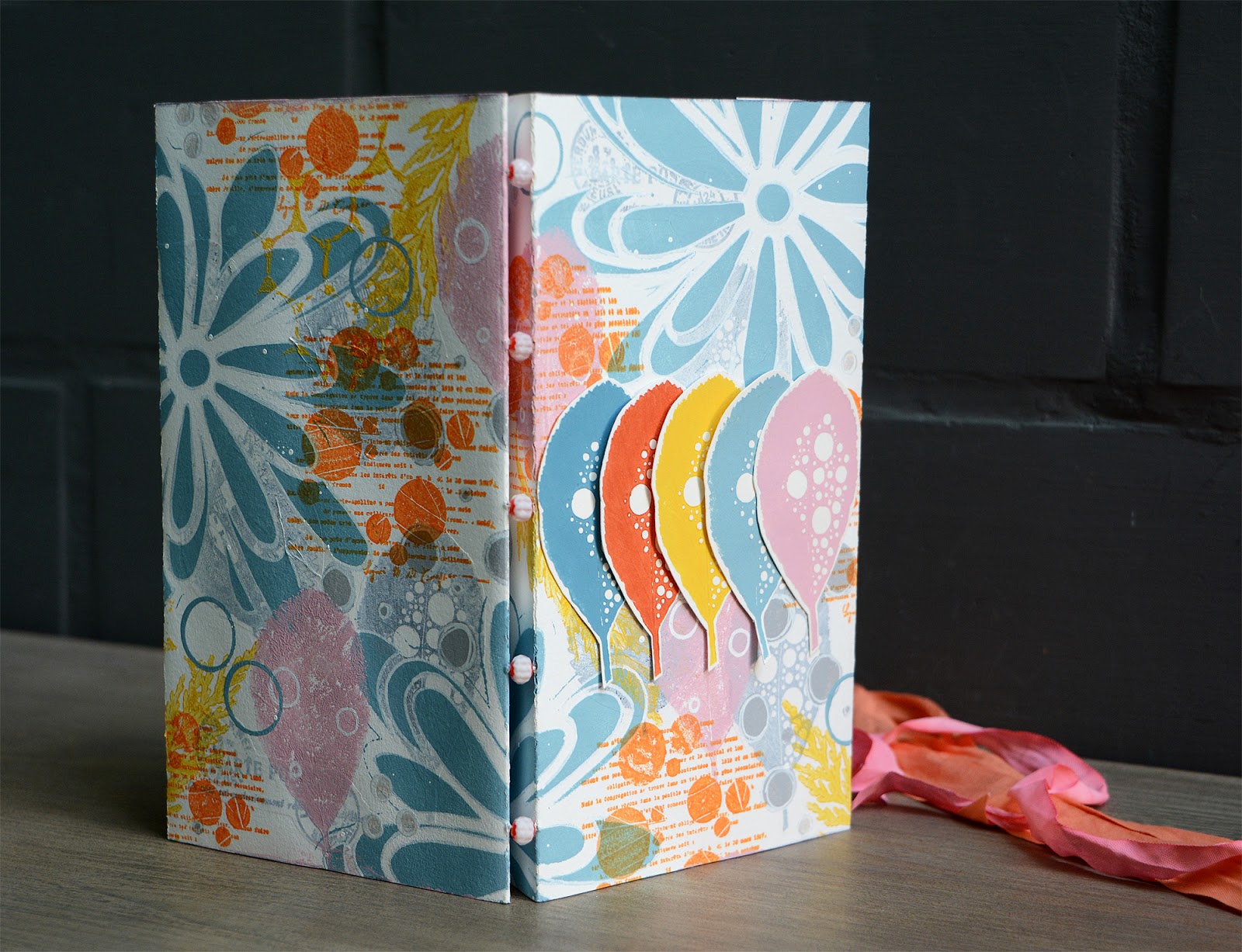 PaperArtsy: 2019 #11 Retro Colour Palettes: Notebook with ECF {by ...