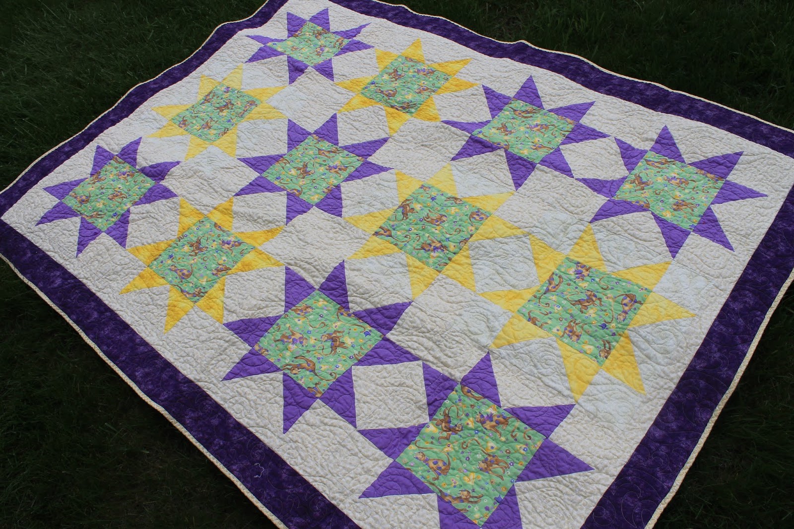SunShine Sews...: Morning Star Quilt