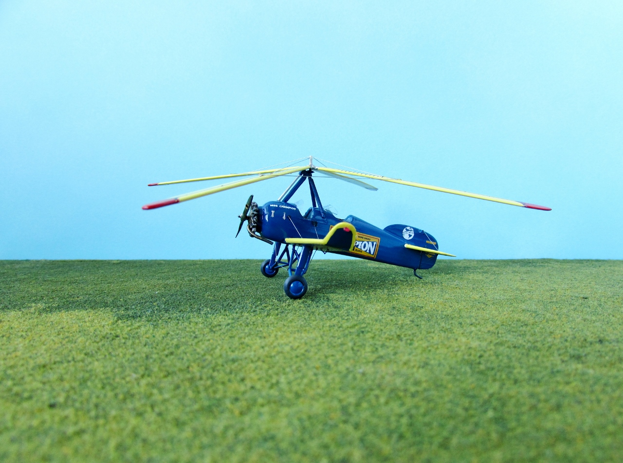 Wings of Intent: Pitcairn Autogyro HO scale completed (Williams ...