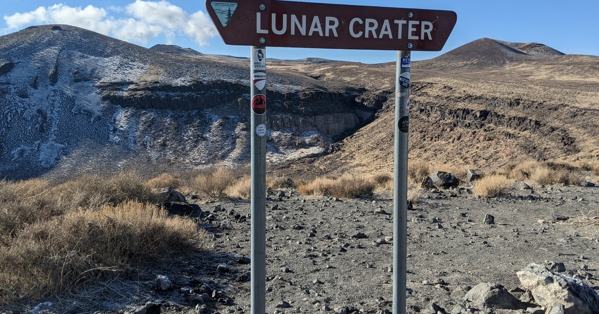 Desert Survivor: Checking Out Lunar Crater, Nevada