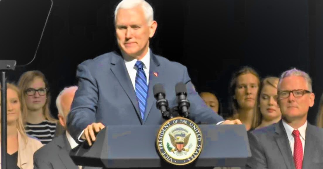 Vice President Mike Pence gives Powerful Speech at Ave Maria University ...