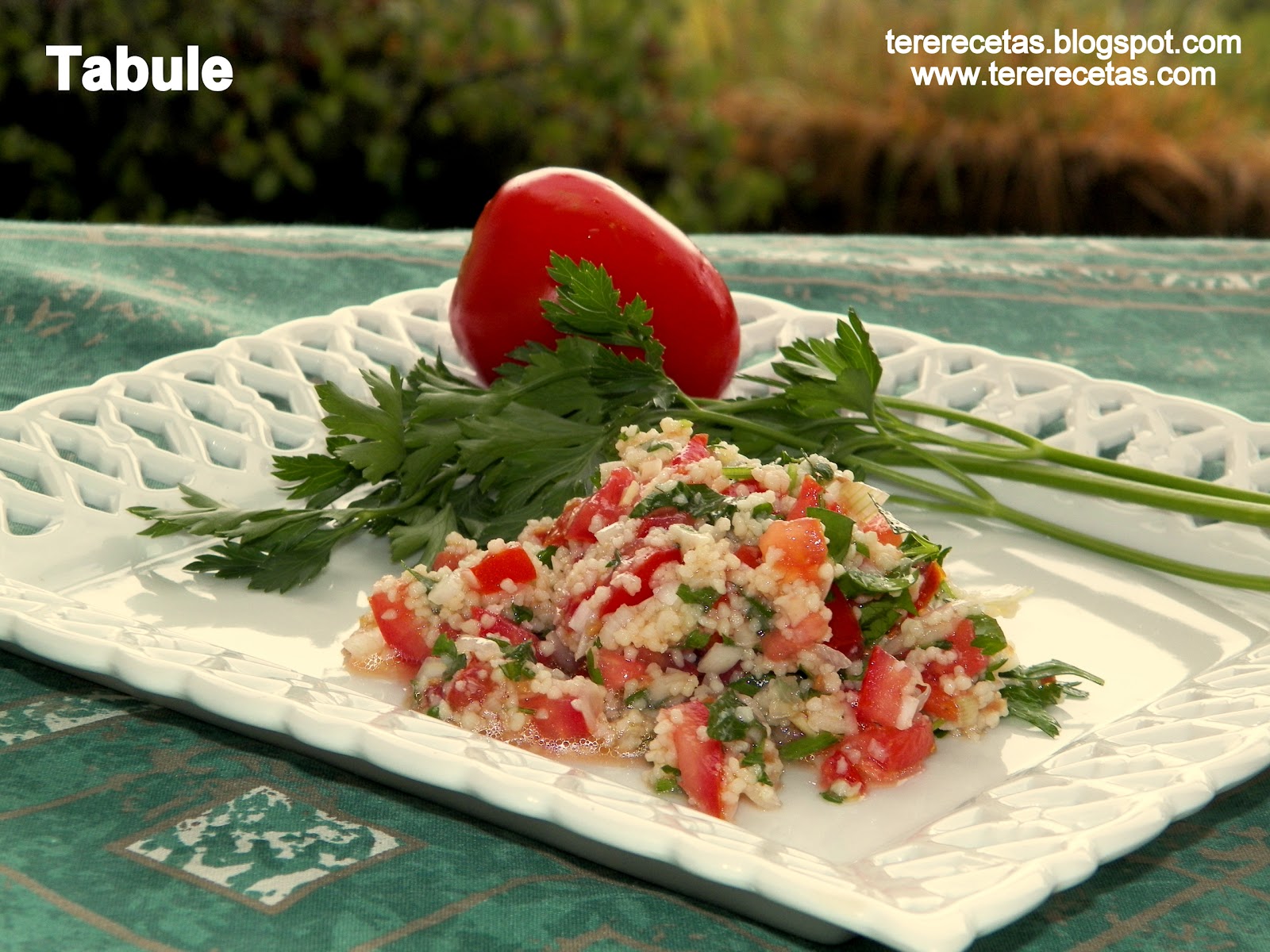Esta es la más rica receta de Tabule que puedas encontrar