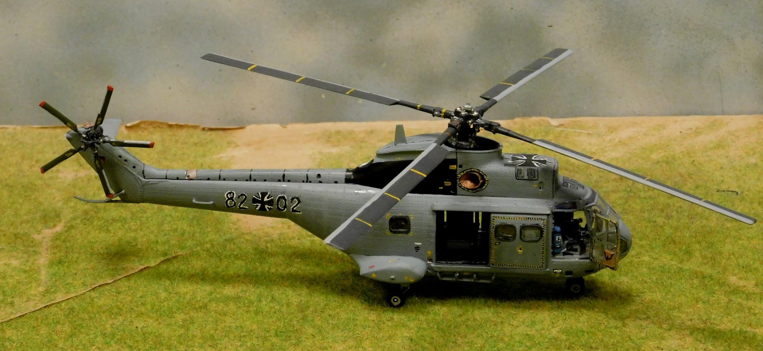 Happyscale-Modellbau: Aérospatiale S.A. 330 Puma - Airfix 1/72