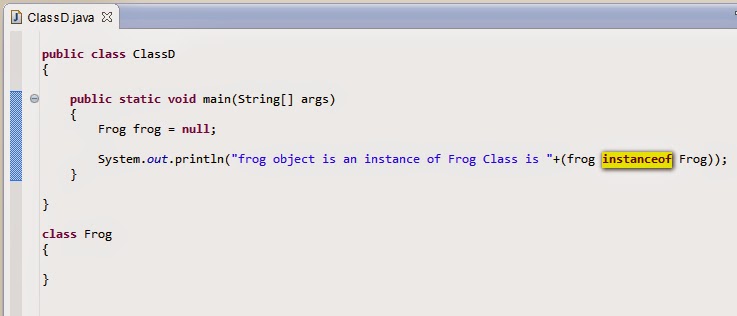 Selenium By Arun 210 Instanceof Operator