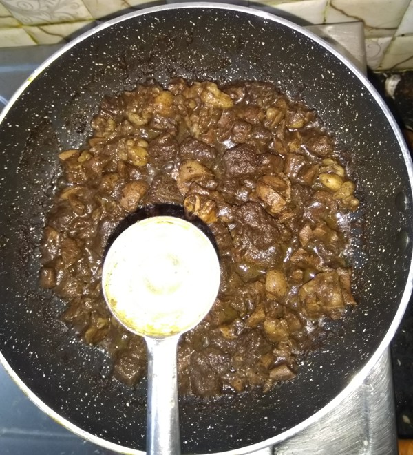 BAKRID SPECIAL | Mutton tilly fry/ Goat spleen fry | Mutton heart / Dil ...