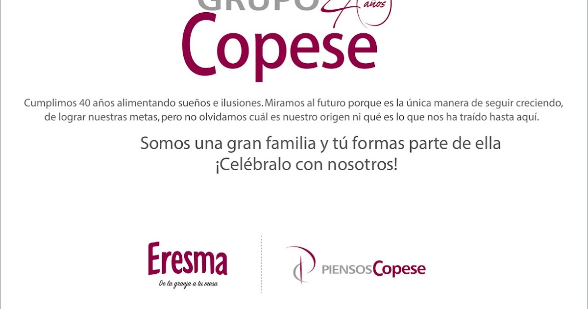 Exposición 40 aniversario del grupo Copese