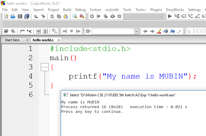 Black-White Mubin | মুবিনের রাফখাতা: C programming:Simple C Codes with ...