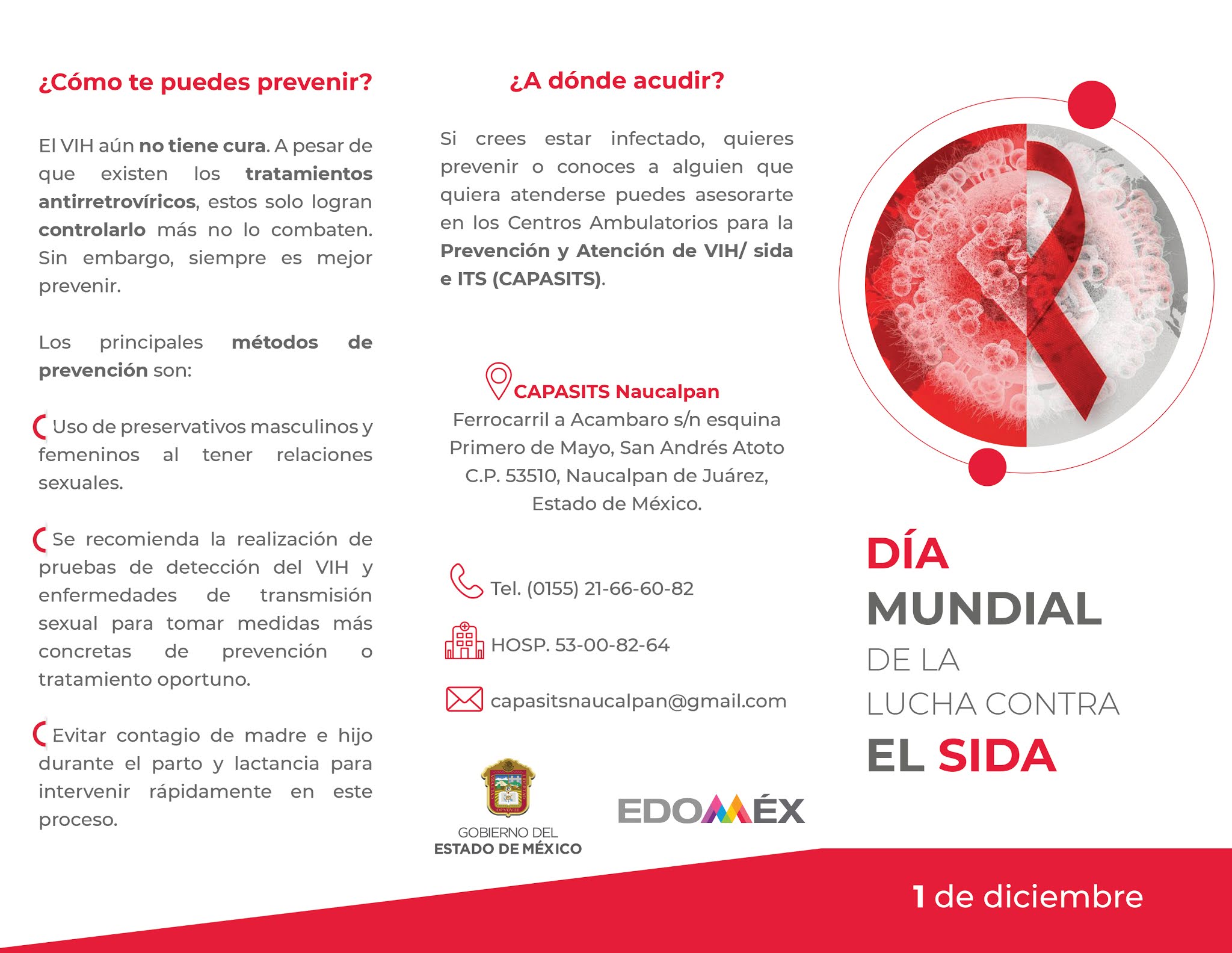 Día mundial de la lucha contra el SIDA-1 de diciembre