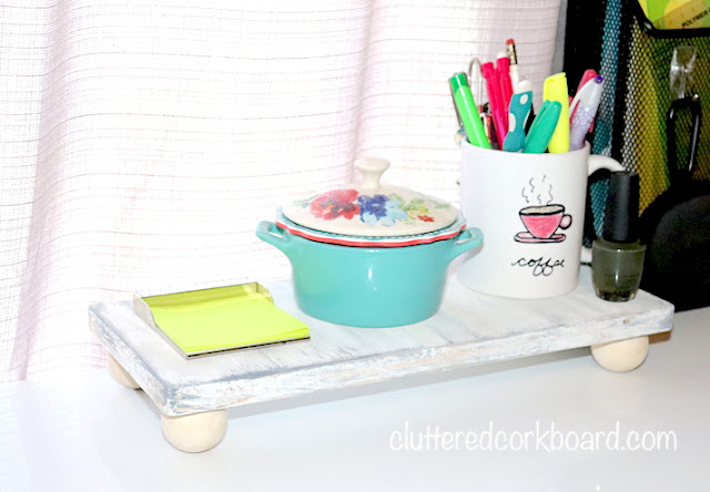 DIY Budget Friendly Farmhouse Display Tray Riser | DIY Wood Project ...