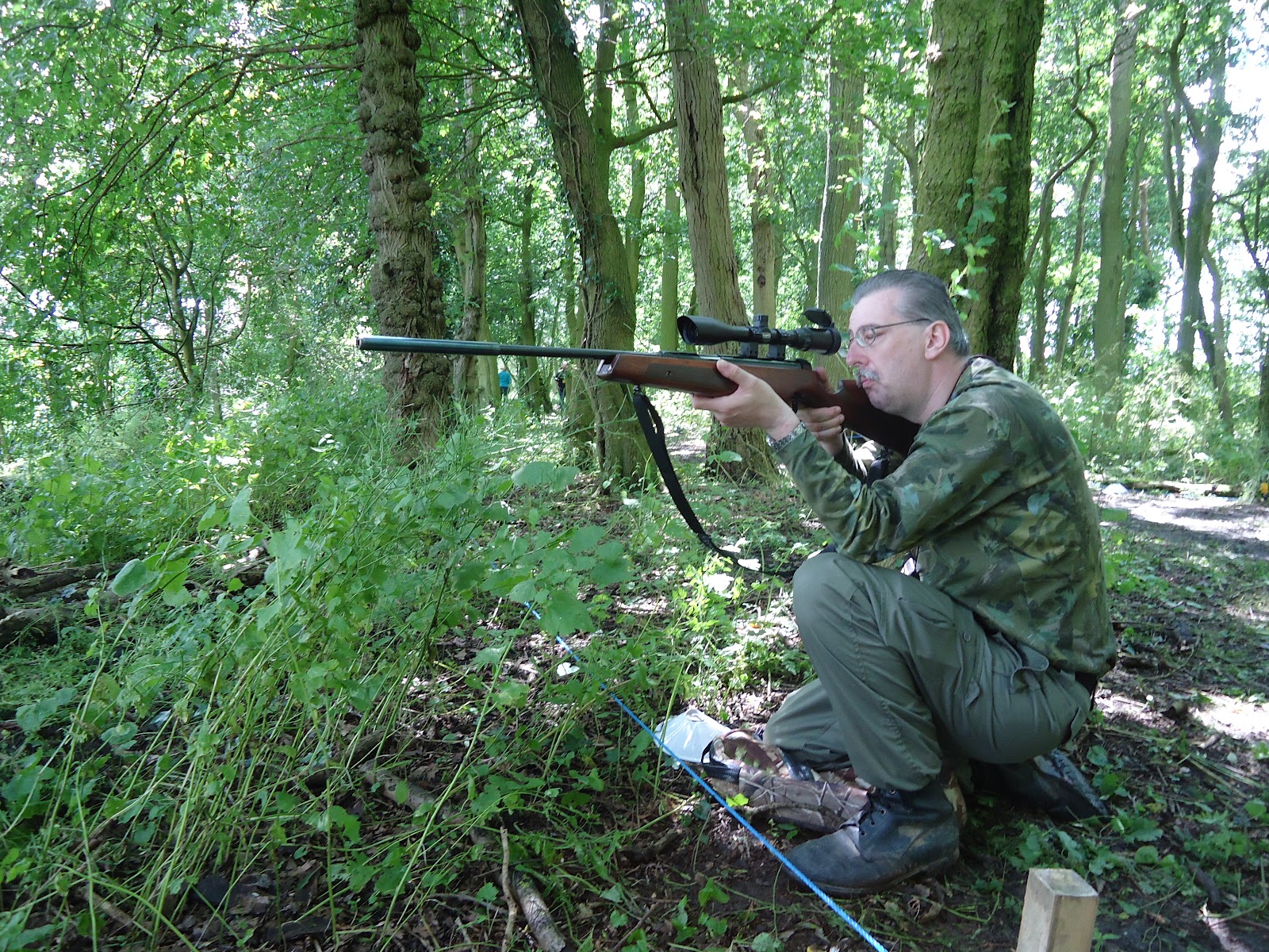 AIR RIFLES AND SHOOTING: TS-45 new scope and zerod