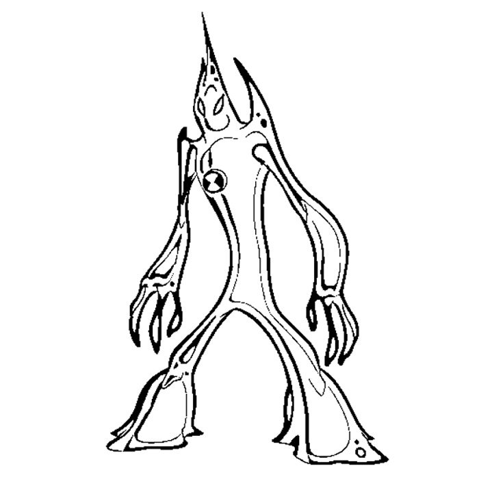 Ben 10 All Aliens Coloring Pages | Ben 10 All Aliens Drawing/Coloring ...