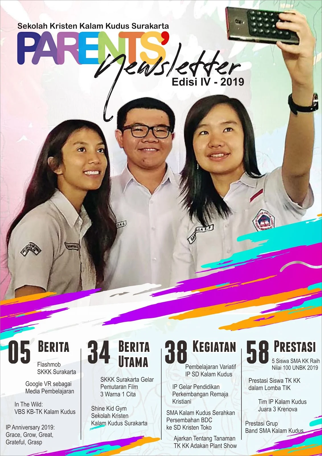 Parents' Newsletter SKKK Surakarta Edisi IV - Desember 2019 - Sekolah ...