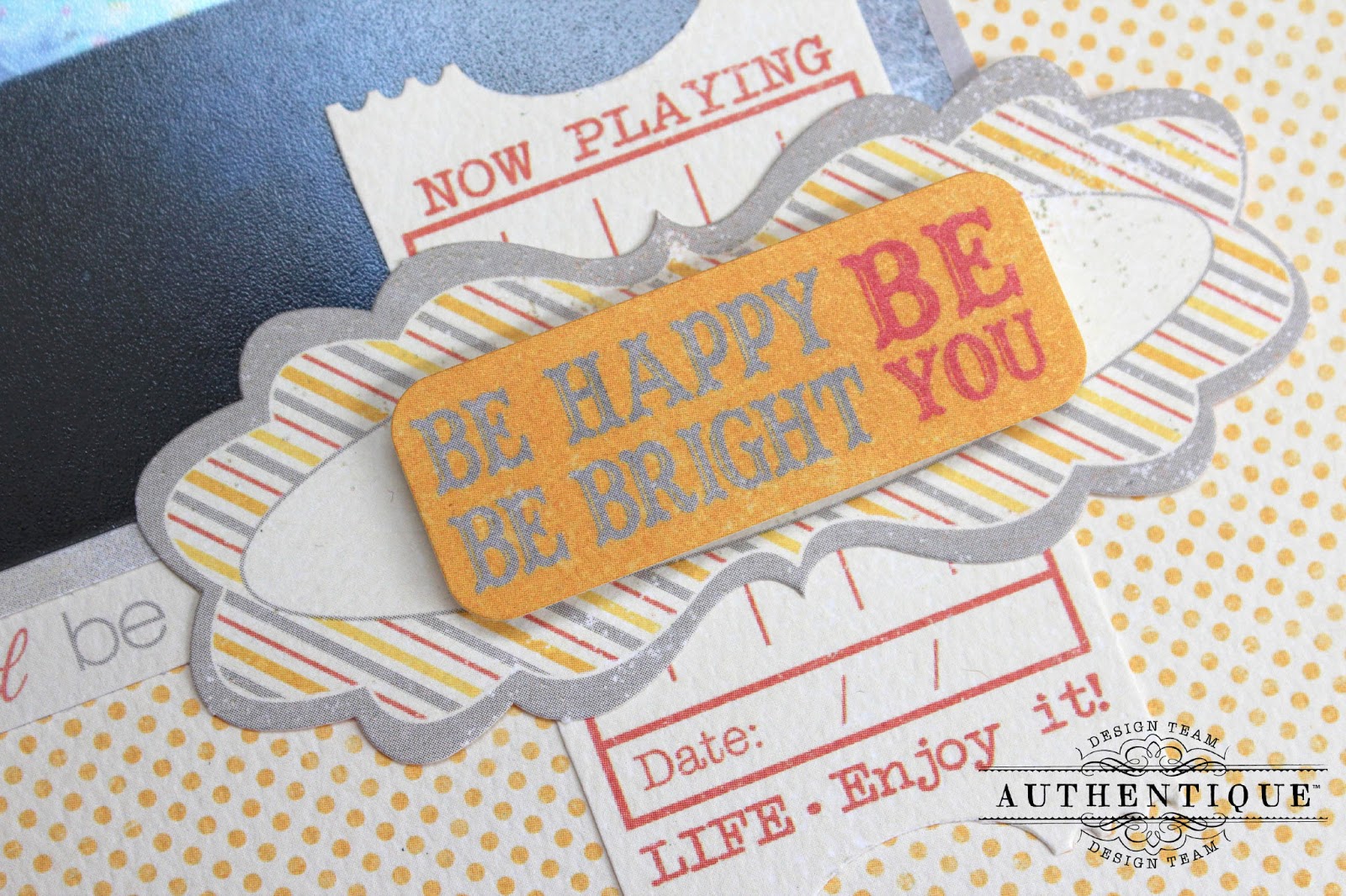 goldiecar designs: AUTHENTIQUE PAPER: Be(You)tiful Baby!