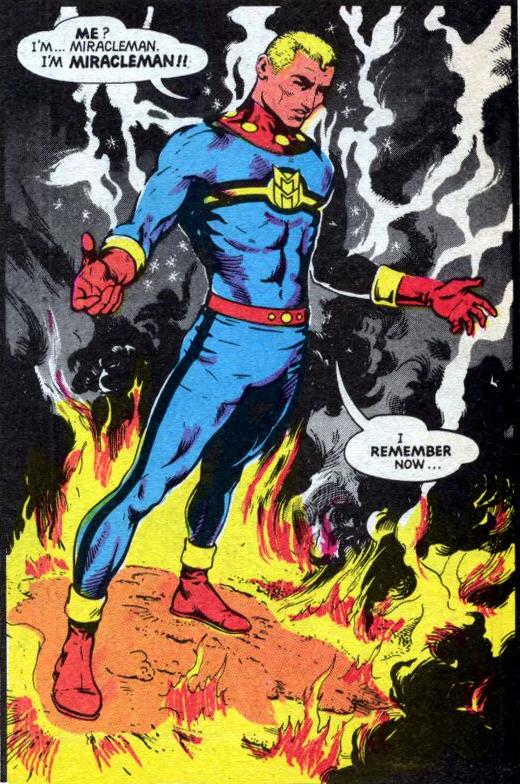 THE ARCHETYPAL ARCHIVE: MYTHCOMICS: "A DREAM OF FLYING" (MIRACLEMAN, 1982)