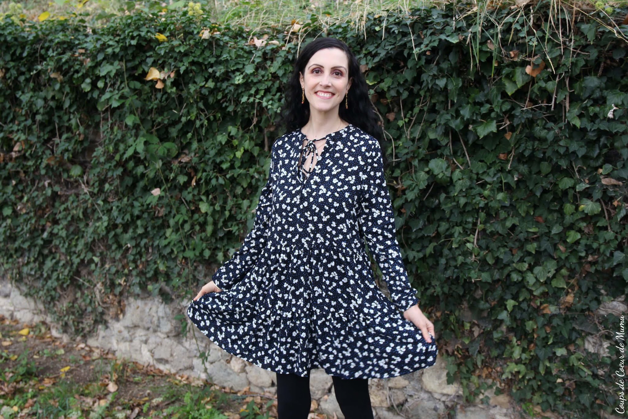Helia & Co et ma Robe Fleurie Automnale Sophia - Coups de Coeur de Mumu