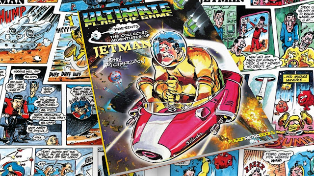 Indie Retro News: Jetman - The complete published works all in one book!