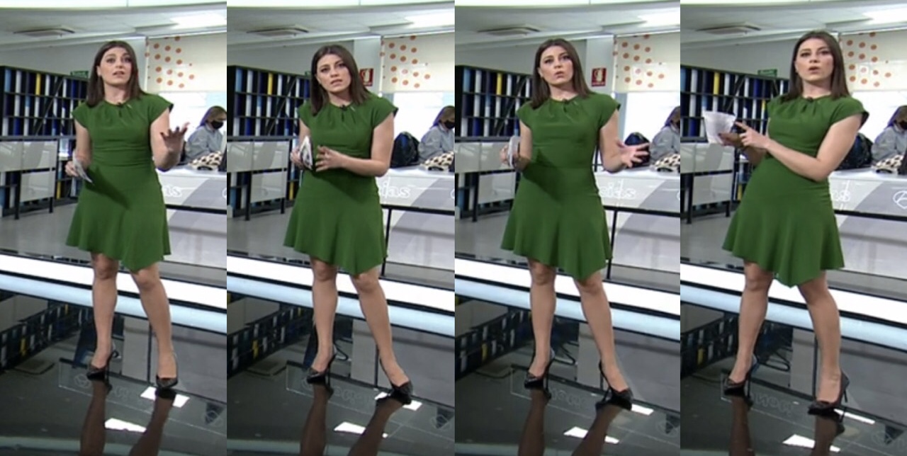 Miss Presentadoras TV: Lucía Fernández. A3 Noticias 1 (31/3/21)