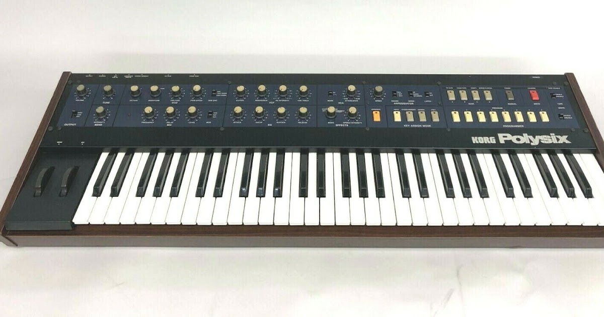 MATRIXSYNTH: Korg Polysix w/ MIDI