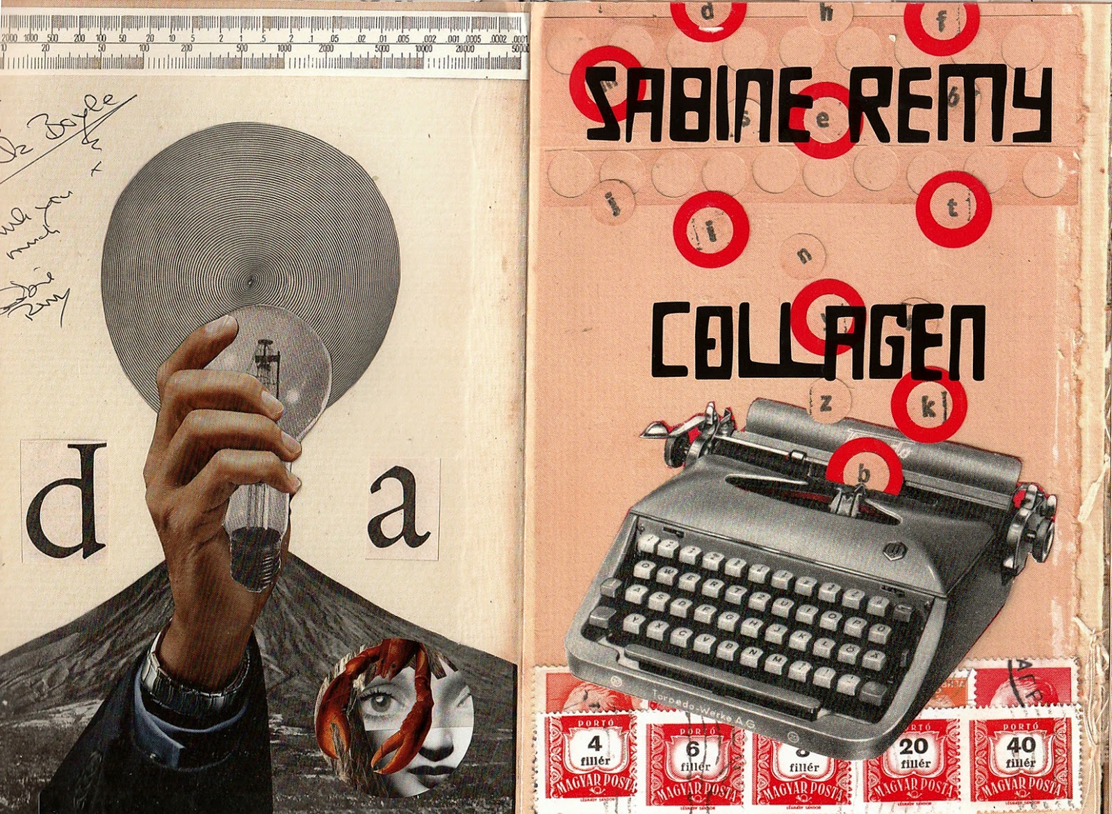 Mail Art Postcard Exhibition: Sabine Remy