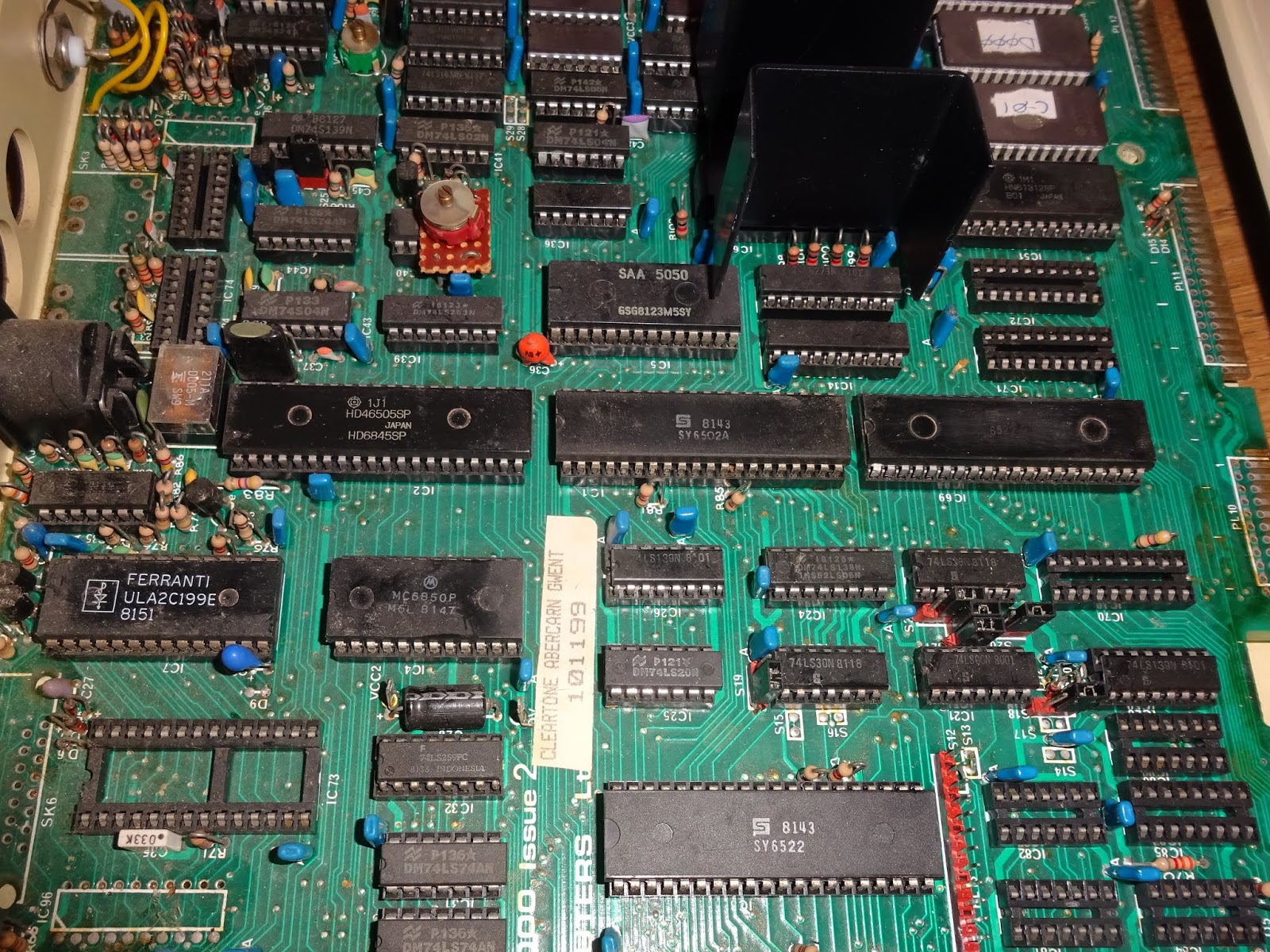 Tynemouth Software: BBC Micro Issue 2 Model A Repair