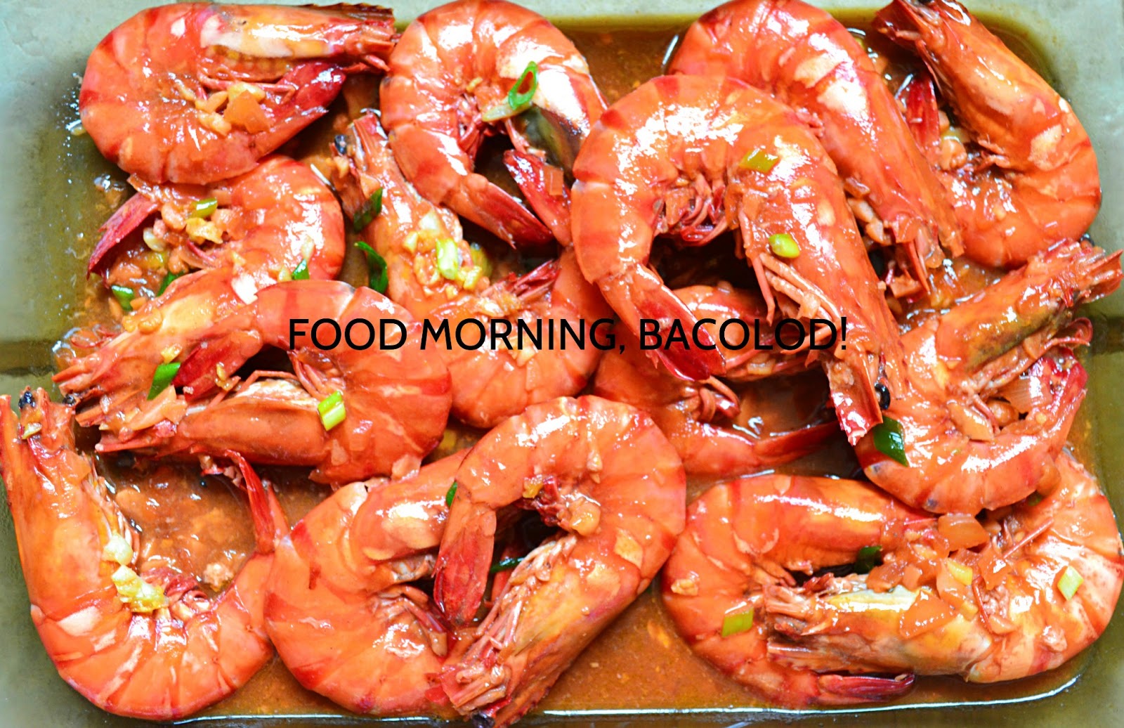 "Lukon" (prawns) for lunch, anyone? :-)