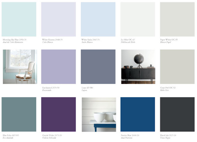 Factory Paint & Decorating: Benjamin Moore 2016 Paint Colors