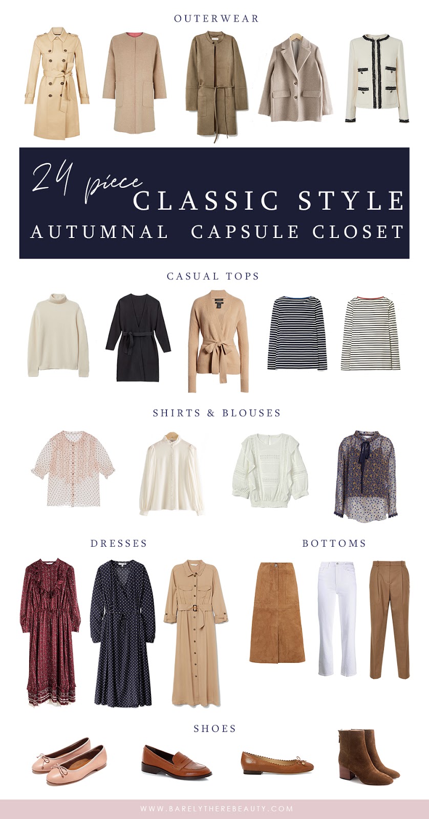 My Classic Closet: Autumn Capsule. | Barely There Beauty - A Lifestyle ...