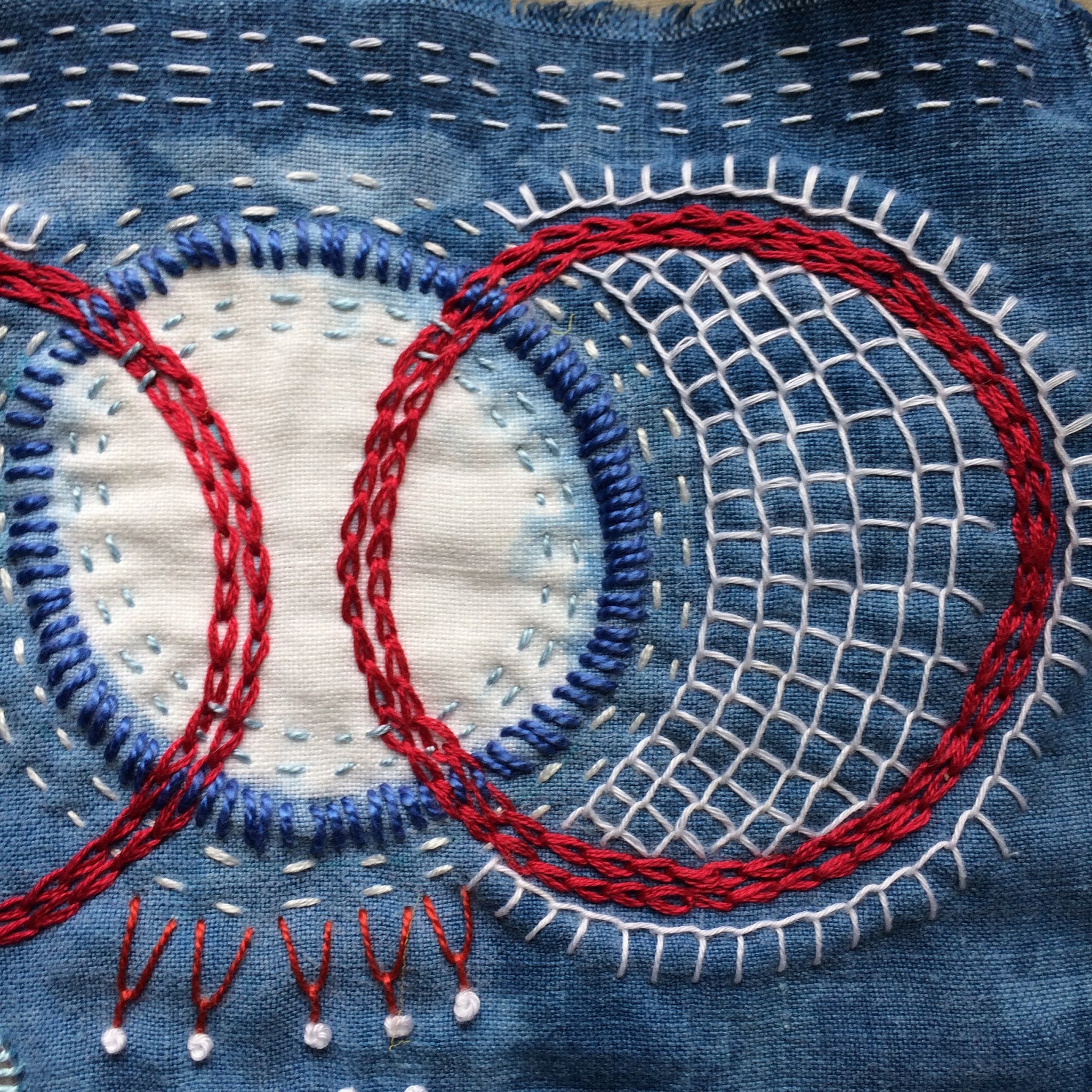 Sew Stitch Knit: Bookmarks and slow stitching