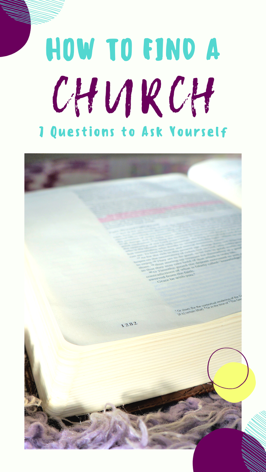 The Peculiar Treasure: 7 Questions to Ask Yourself When Choosing a Church