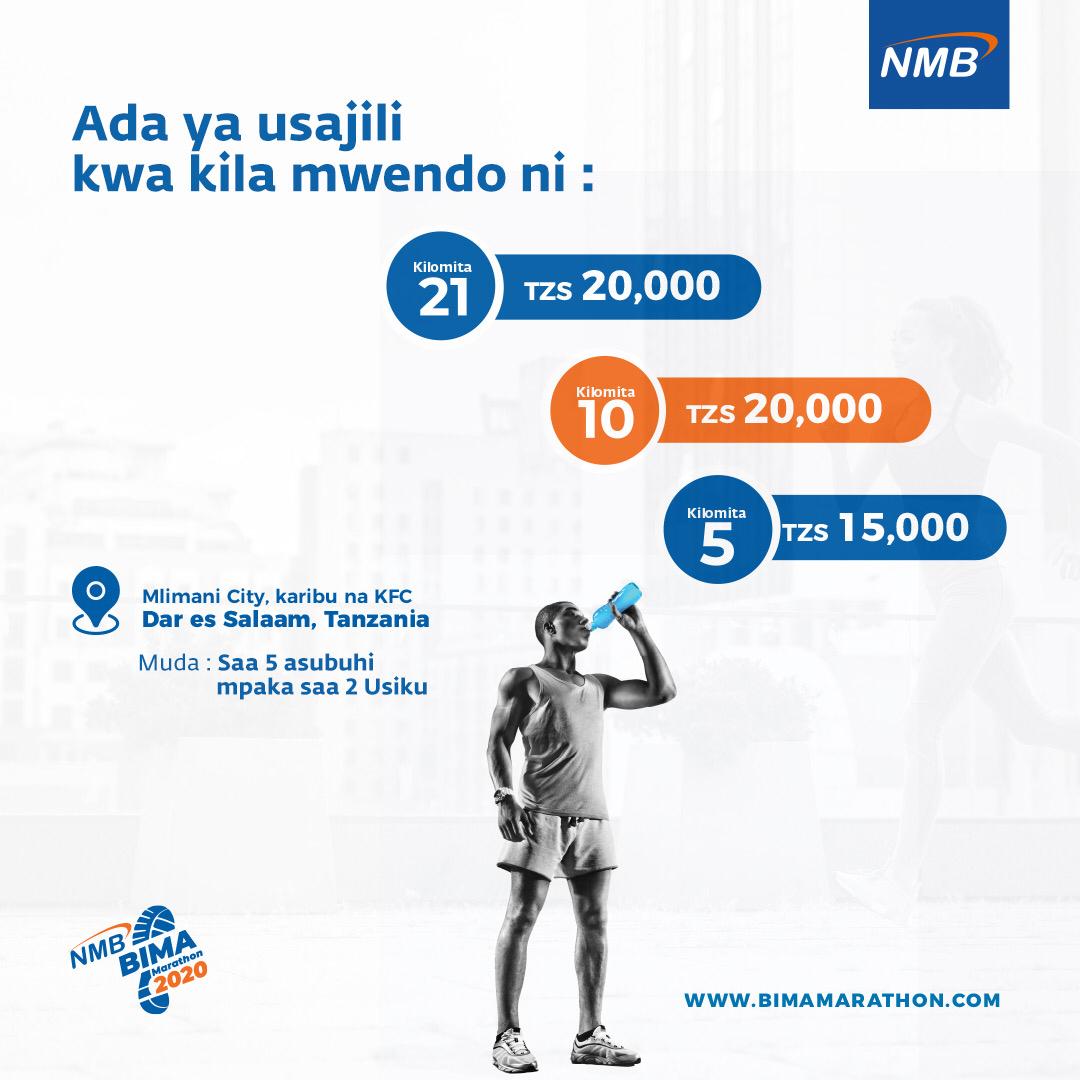 NMB BIMA MARATHON 2020 YANUKIA, WADAU KAENI MKAO WA MBIO | Magazeti ya ...