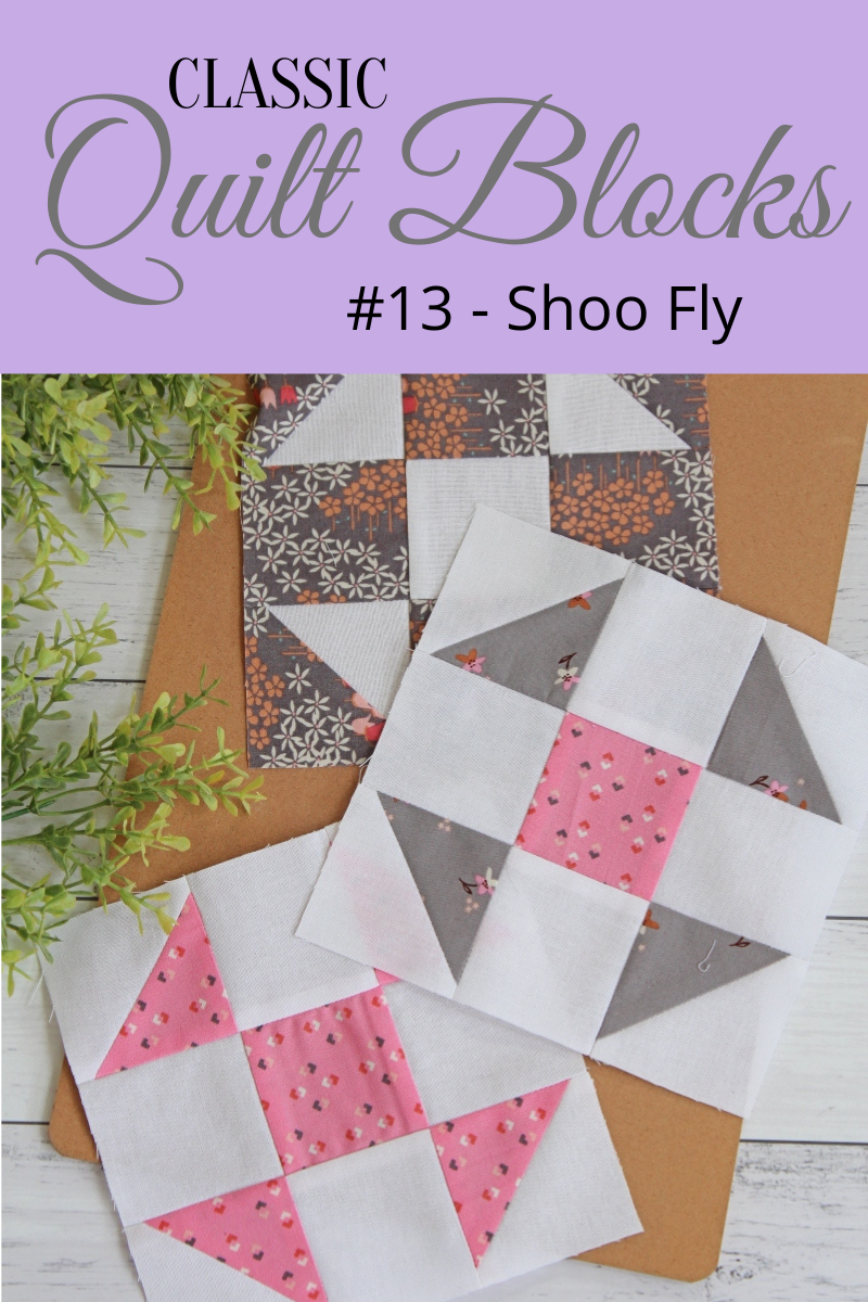 {Classic Quilt Blocks} Shoo Fly - A Tutorial - Threadbare Creations