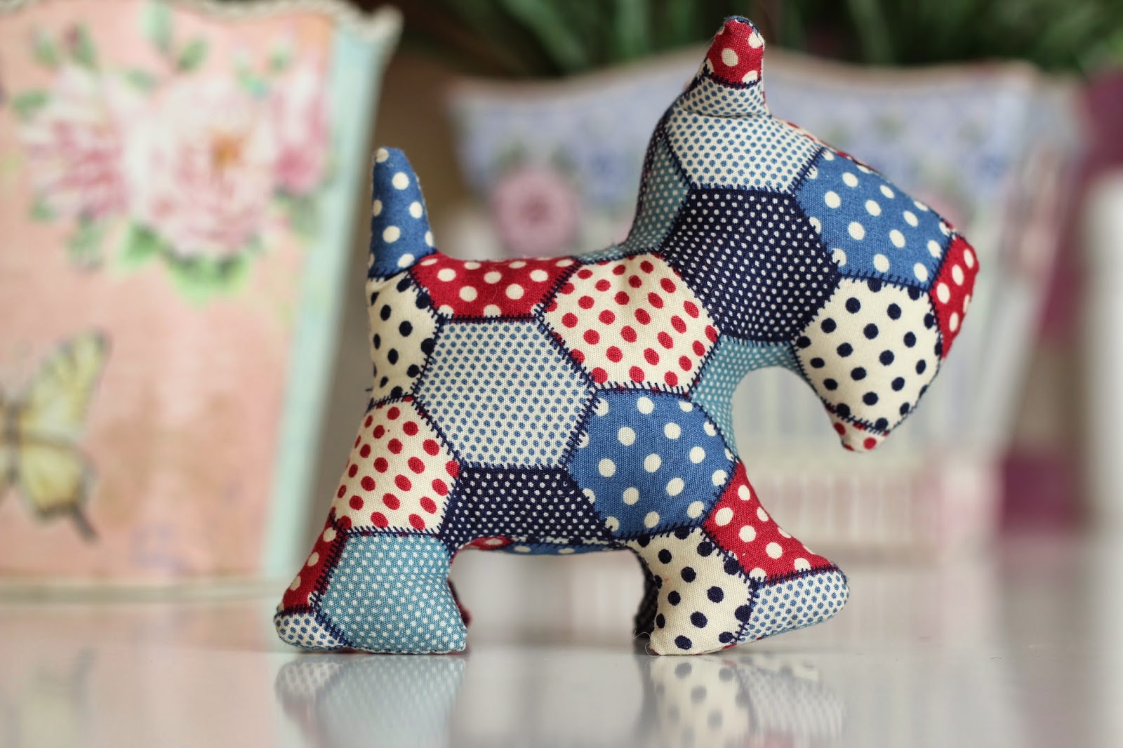 MI HOGAR DE PATCHWORK: PERRO CHIPIE DE PATCHWORK