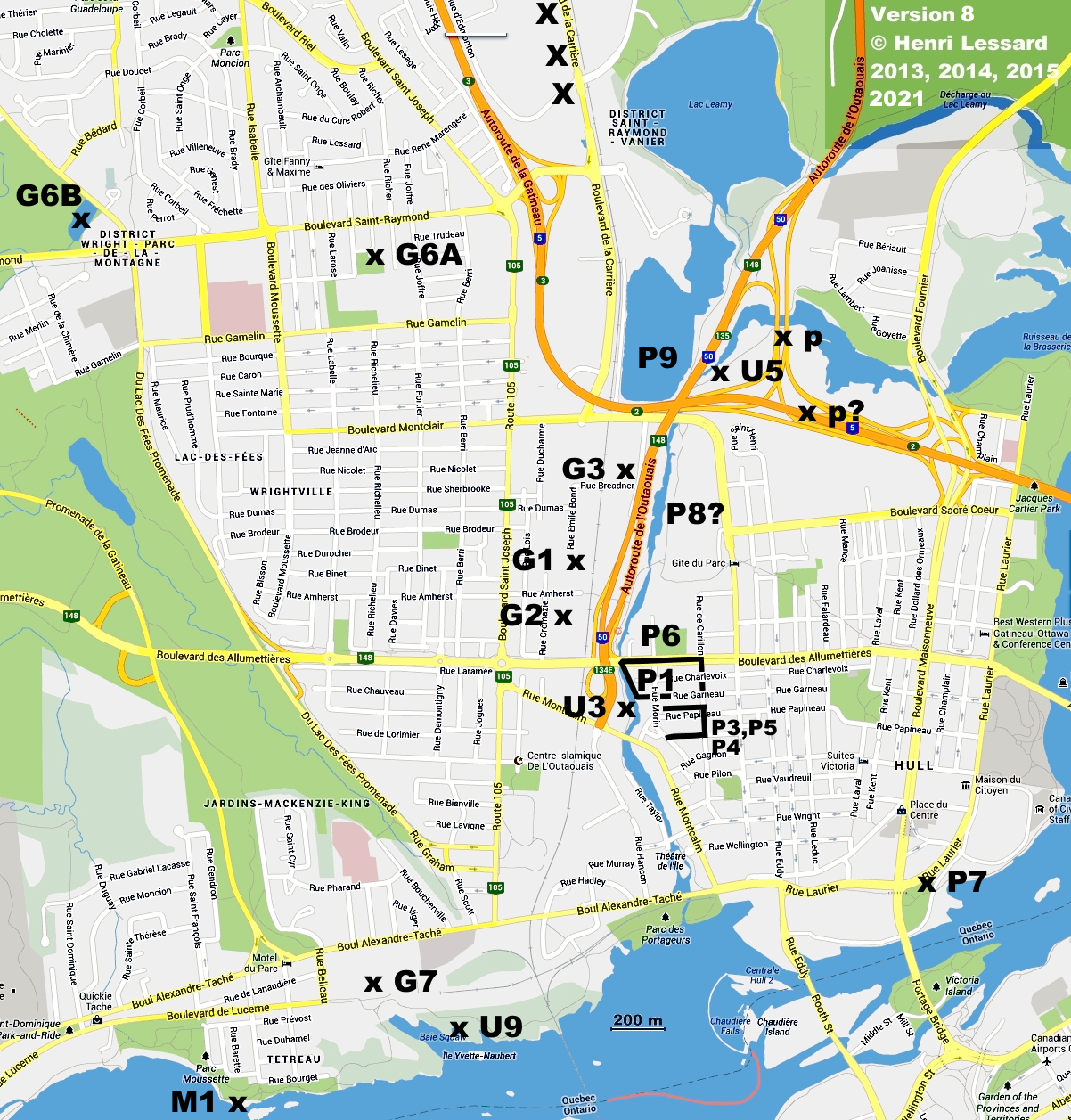 Géo-Outaouais: Calcaires hullois : des cartes et des lacunes (révisions)