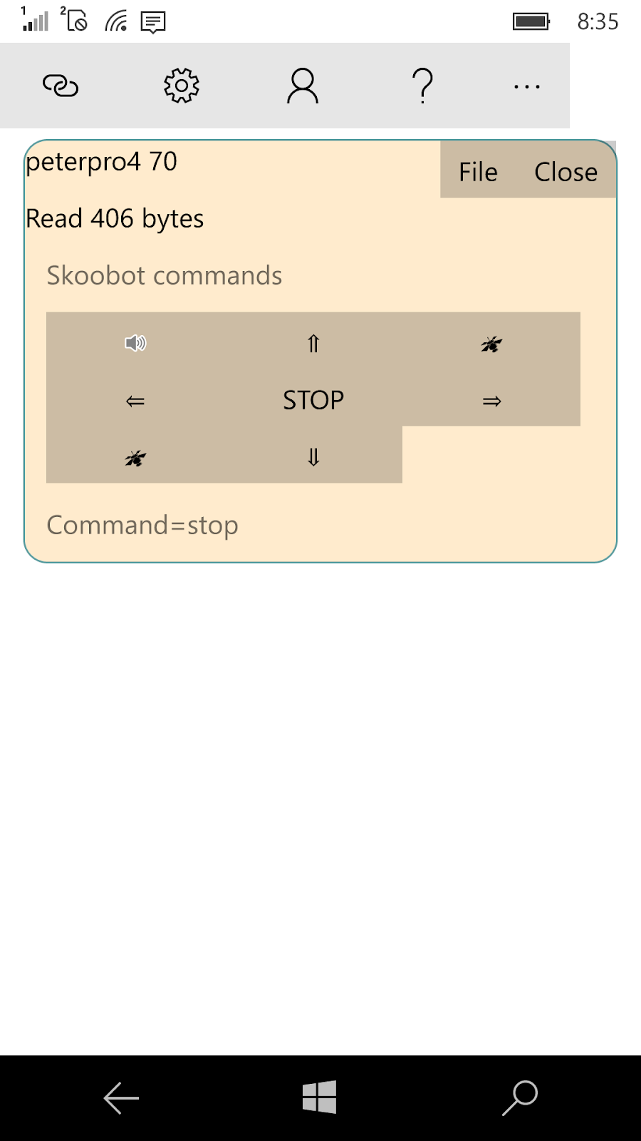 Sunrise Programmer: INLINE elements and GOPHER for the gopher-of-things