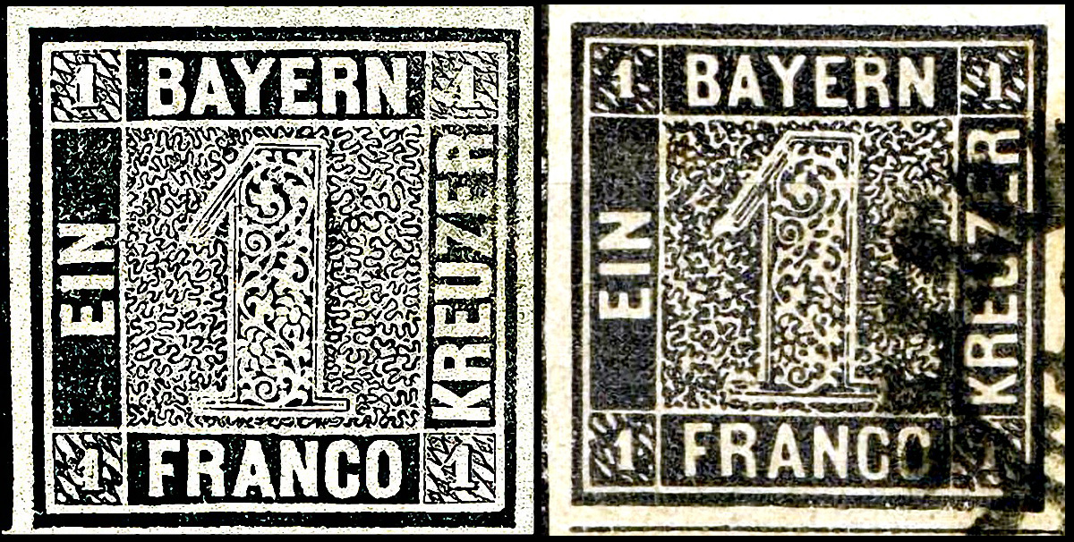 Classic Stamp Forgeries: Germany - Bavaria