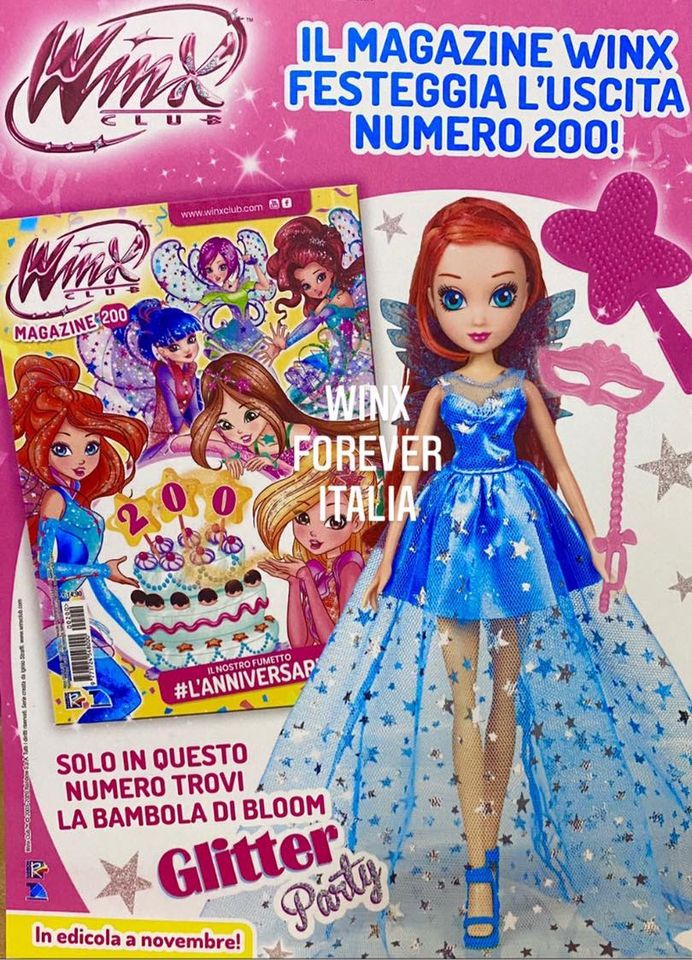 Winx Magazine 200 + Bloom Glitter Party [Preview]