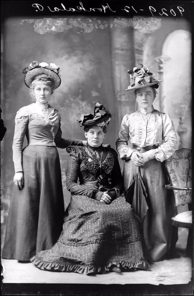 Another Face of the Late Victorian Fashion: 23 Glamorous Photos of ...