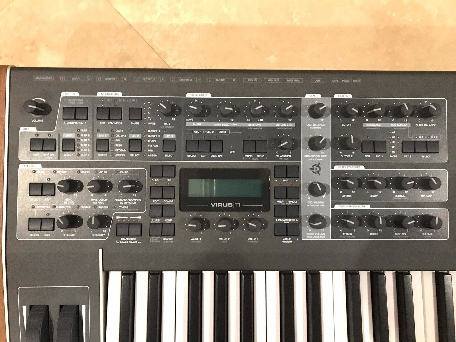 MATRIXSYNTH: Access Virus TI2 Keyboard Synthesizer