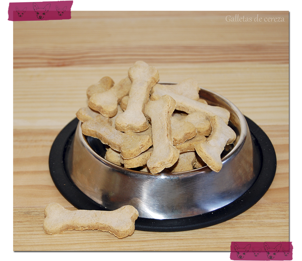 Galletas de cereza: Galletas para perro (de plátano)