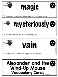 ALEXANDER AND THE WIND-UP MOUSE BOOK UNIT ~ Book Units by Lynn