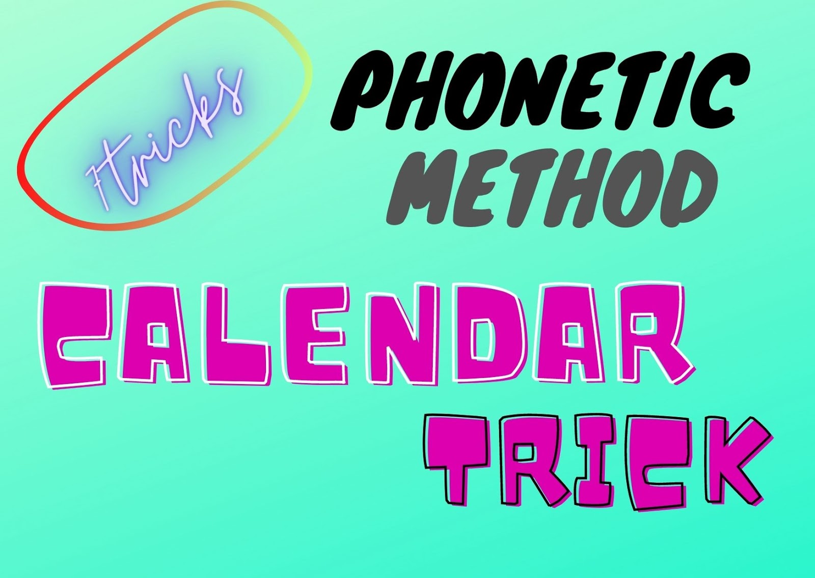 Calendar Short Trick Reasoning By Phonetic Method 7tricks Calendar Short Trick Reasoning By Phonetic Method 7tricks