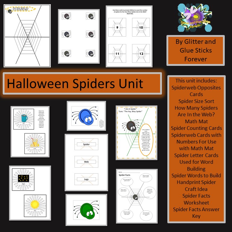 Glitter and Gluesticks Forever: Getting Spooky With It: Halloween ...