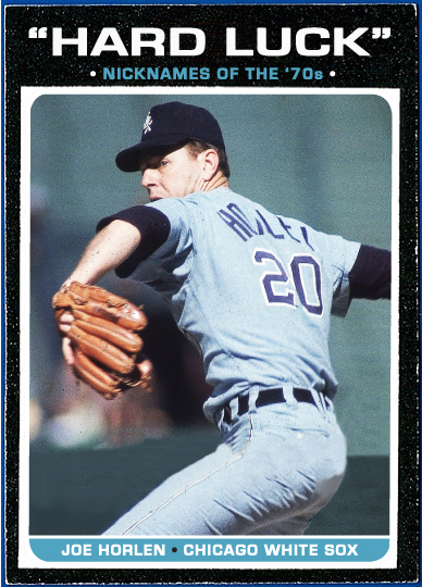 WHEN TOPPS HAD (BASE)BALLS!: NICKNAMES OF THE 1970s: 1971 JOE "HARD ...