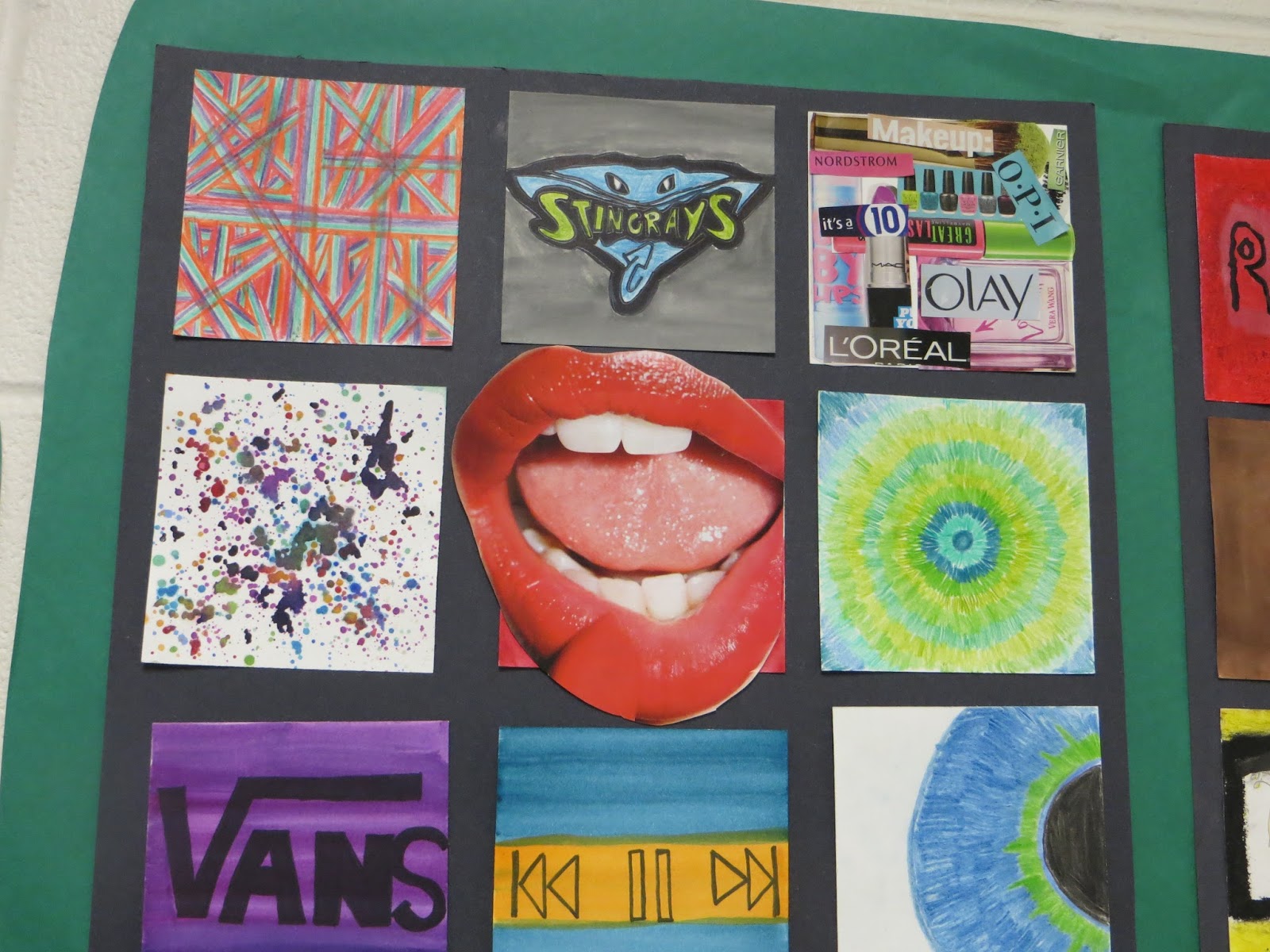 Shana's Art Room : Nine Square Project Take Two