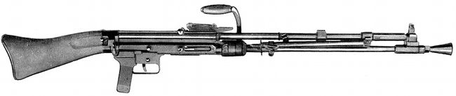 welcome to the world of weapons: Kg m/40 light machine gun
