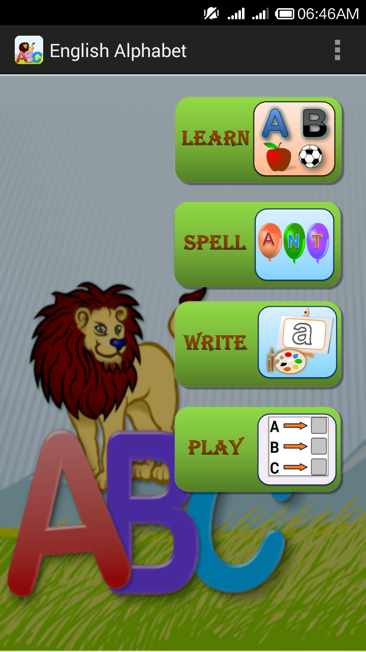 Kids Genius Games: Updated English Alphabet