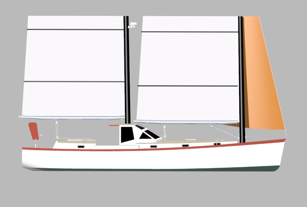 TANTON YACHT DESIGN.: Cat-Ketch if you can.